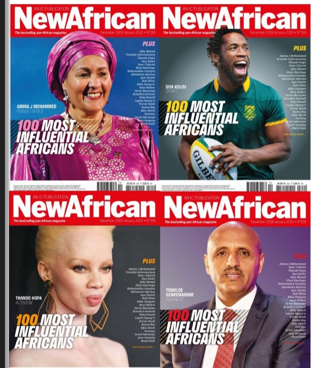 Who are the New African Magazine MOST INFLUENTIAL AFRICANS of 2019 and ...