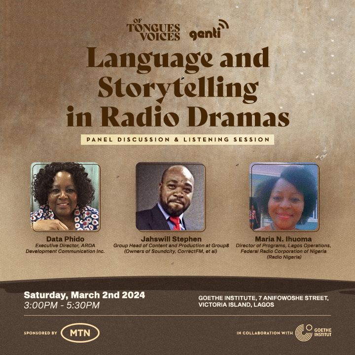 Goethe-Institut hosts language and storytelling in radio dramas panel ...