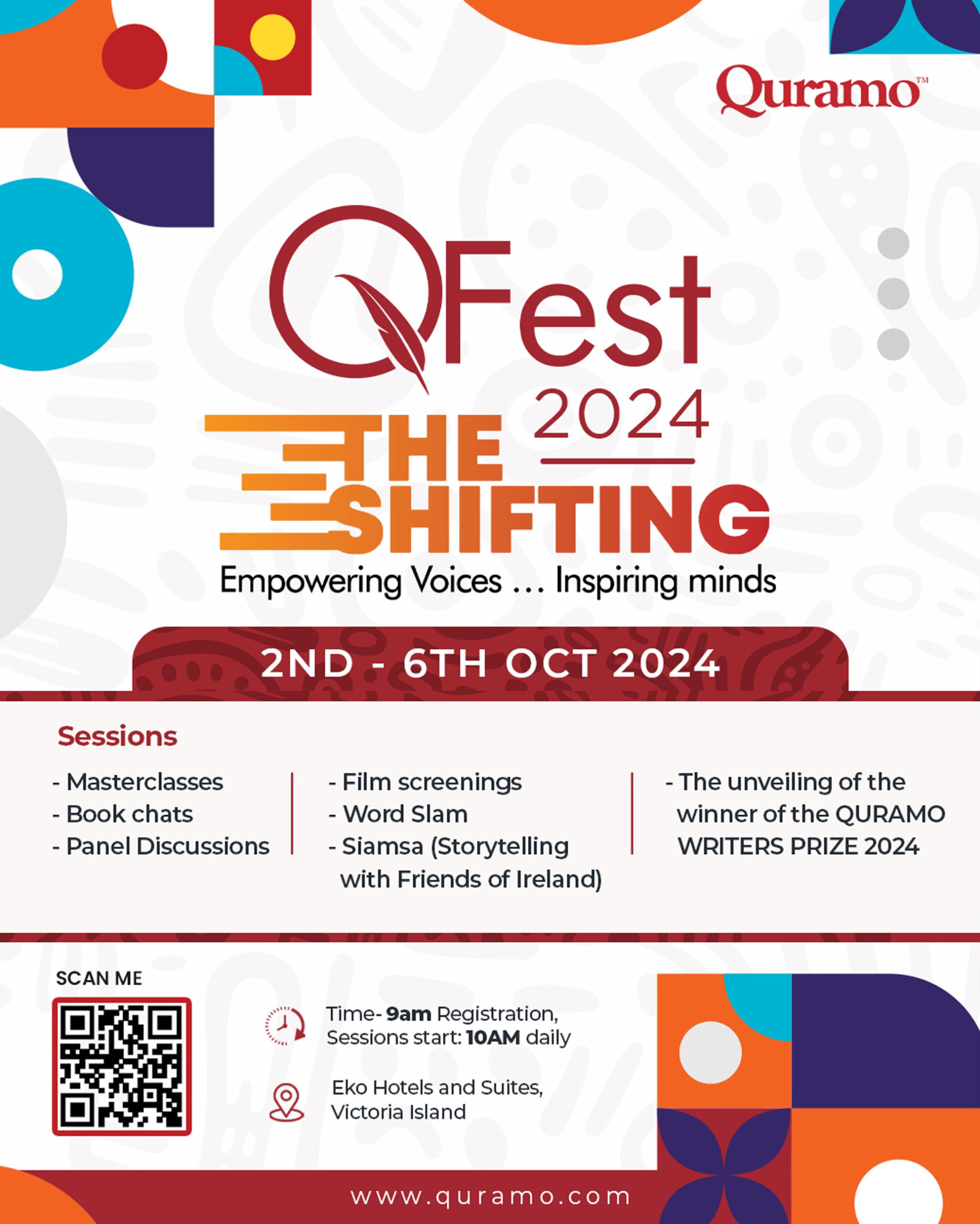 8th Quramo Festival of Words to celebrate African storytelling ...