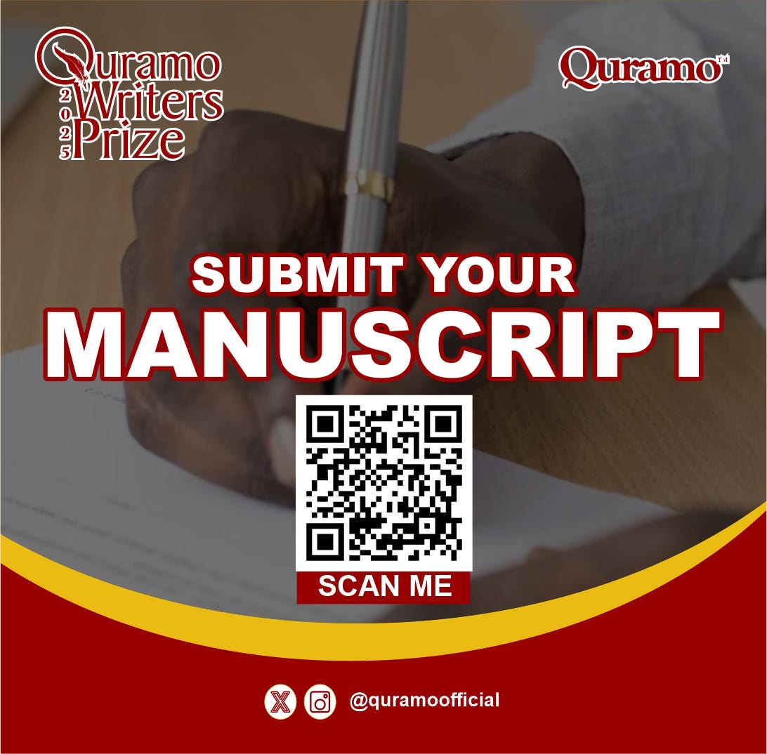 Quramo Writers’ Prize 2025 opens submissions call for African literary ...